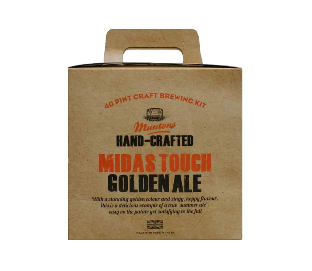 Midas Touch Golden Ale - Muntons Hand Crafted Beer Kit