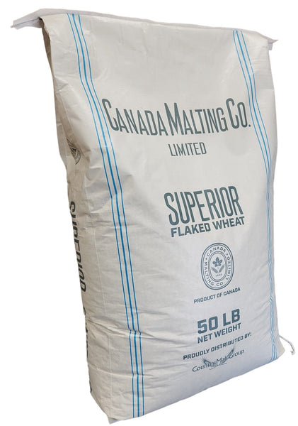 Flaked Wheat Bulk 55LB Bag - CMC
