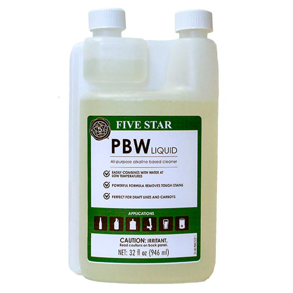 Liquid Powdered Brewery Wash (PBW) 32OZ
