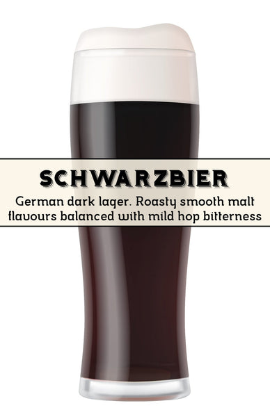 Schwarzbier (German Dark Lager) - Grain To Glass All Grain Beer Kit
